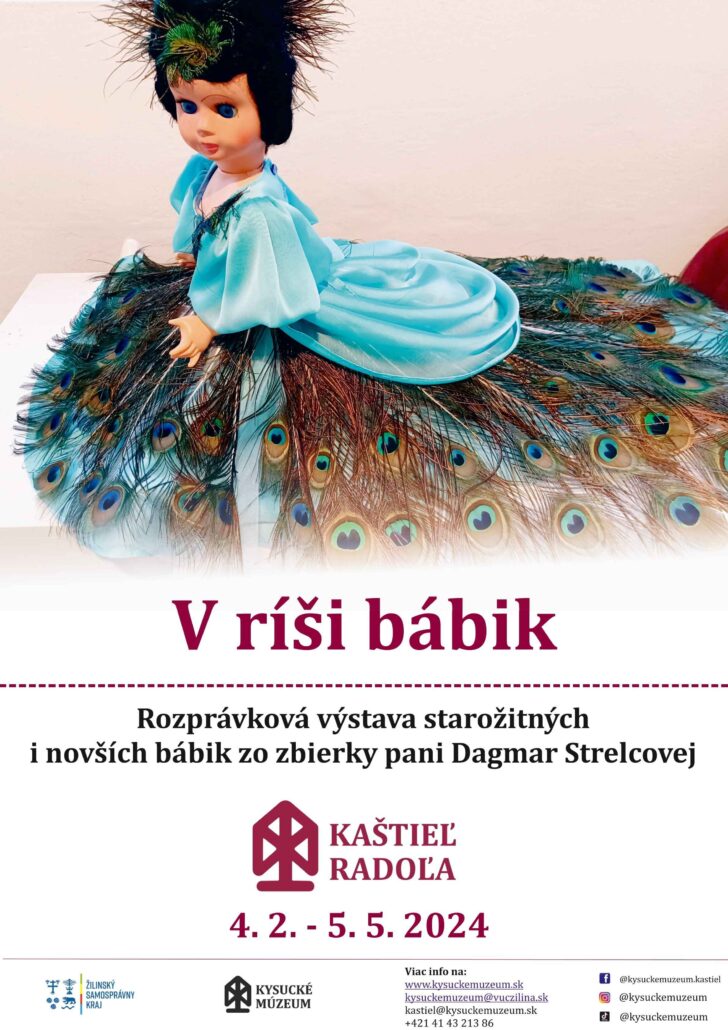 V ríši bábik – výstava starožitných bábik v kaštieli Radoľa, 04.02 ...